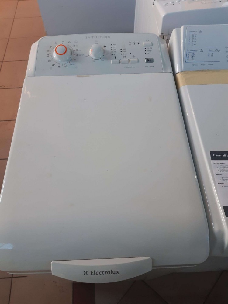 Használt Electrolux EWT10120W felültöltős mosógép [H13261] - árak ...