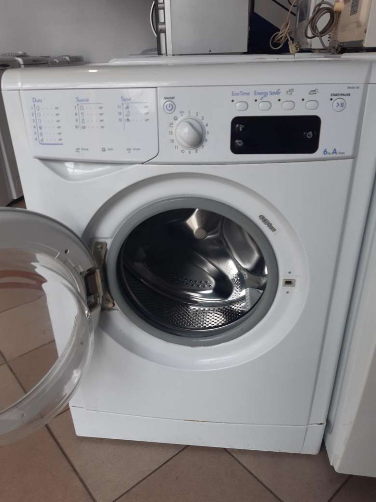 Használt Indesit IWSE 6108 elöltöltős keskeny mosógép [H13453] - árak ...